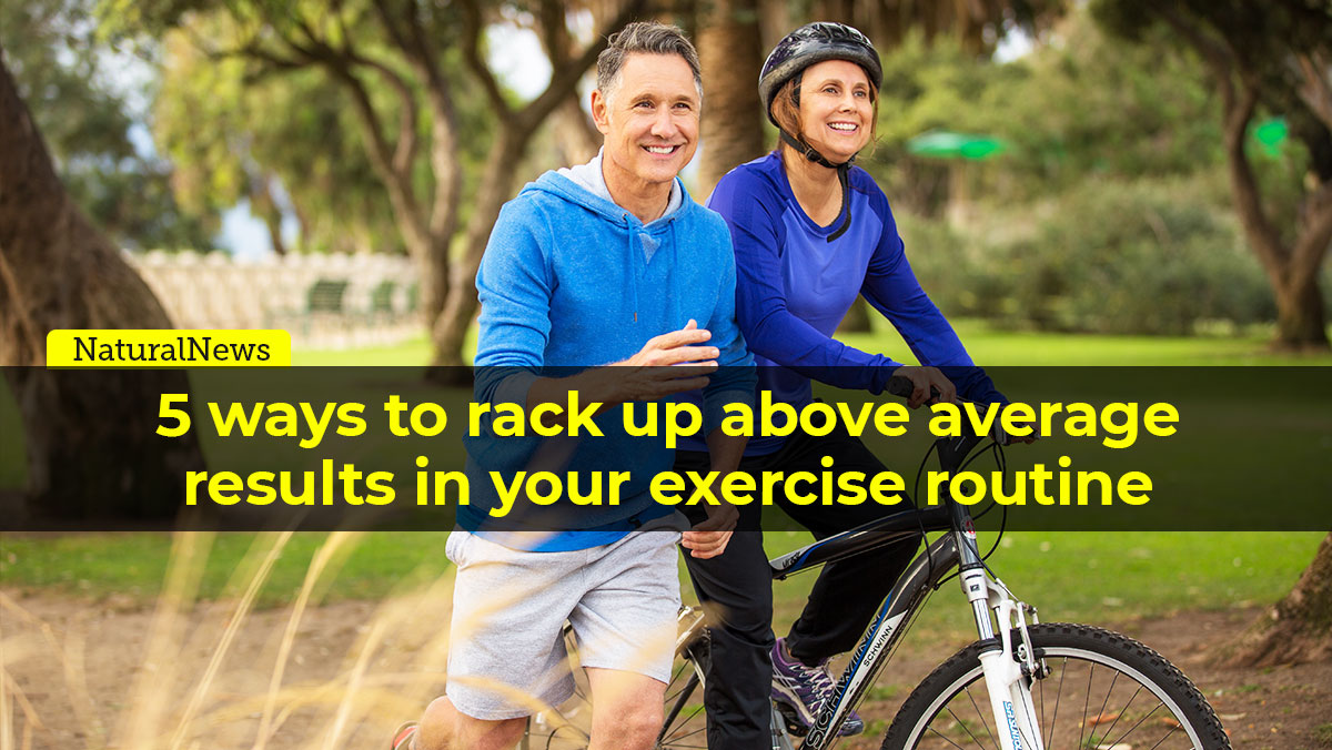 5 Ways To Rack Up Above Average Results In Your Exercise Routine